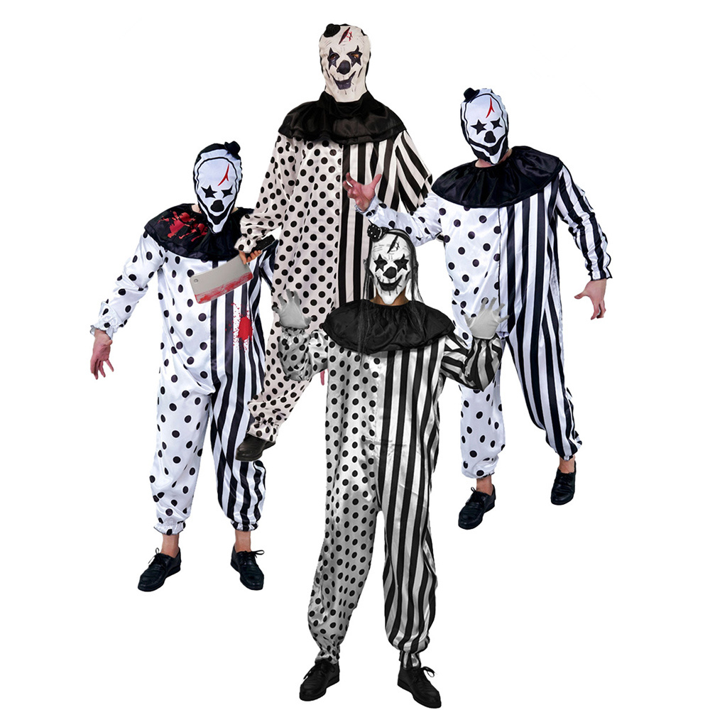 Wholesale Halloween Adult Horror Fancy Dress Bloody Murder Clown ...